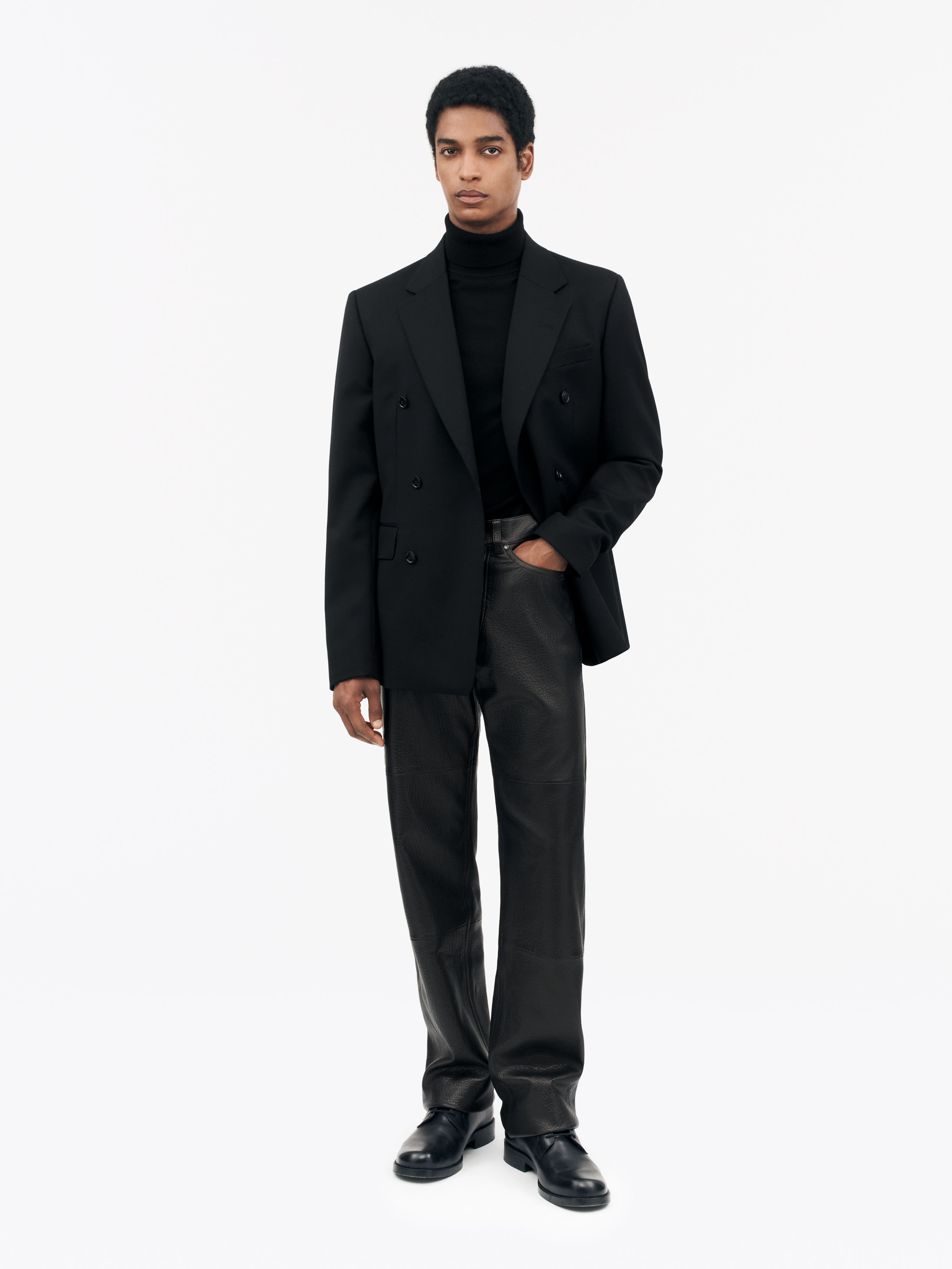 Wool double-breasted black 1903 Jacket | Tiger Of Sweden Wool double-breasted black 1903 Jacket | Tiger Of Sweden