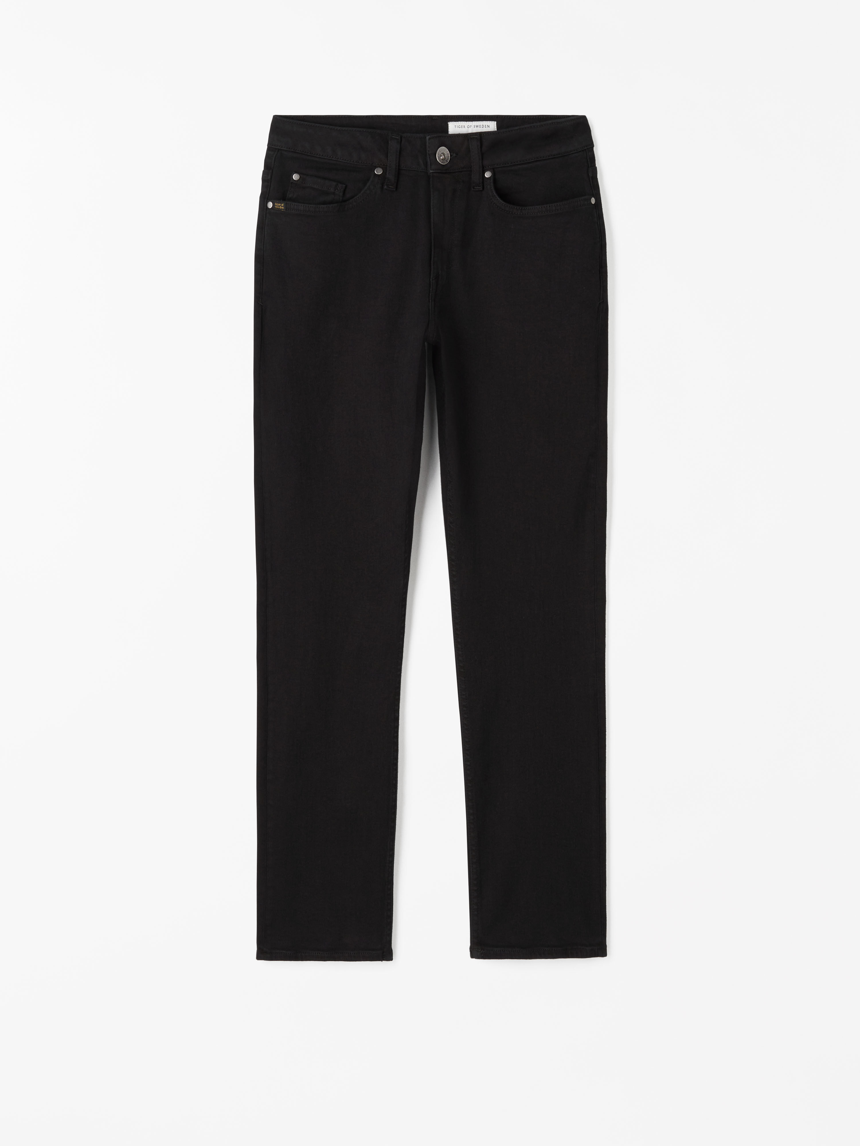 Slim-fit black overdyed wash Meg Jeans | Tiger Of Sweden