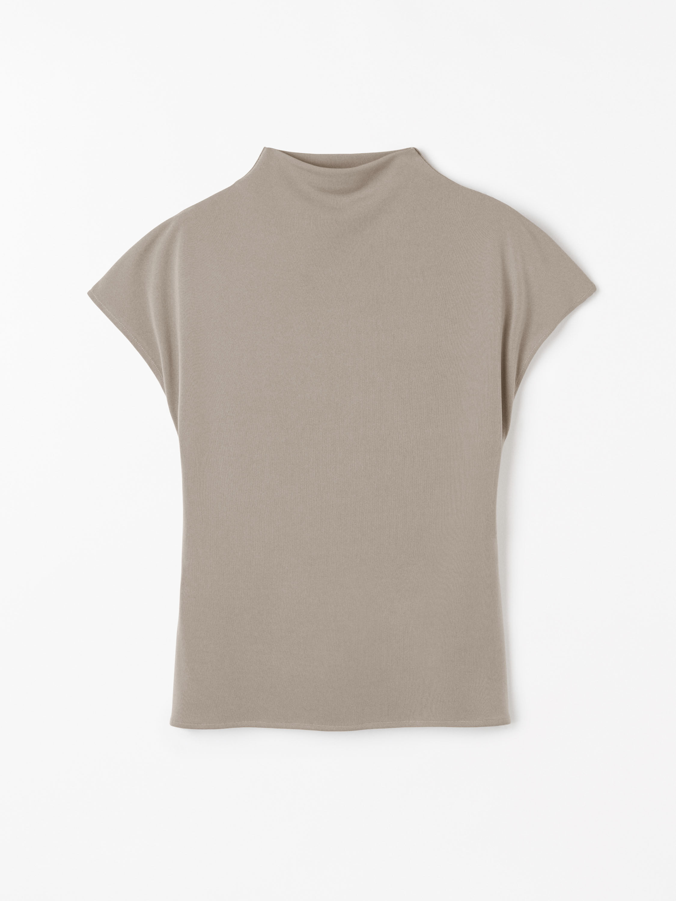 Alitta Slip-on shaped funnel neckline Top | Tiger Of Sweden